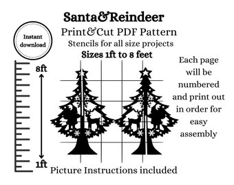 Life Size Santa Pattern - Etsy