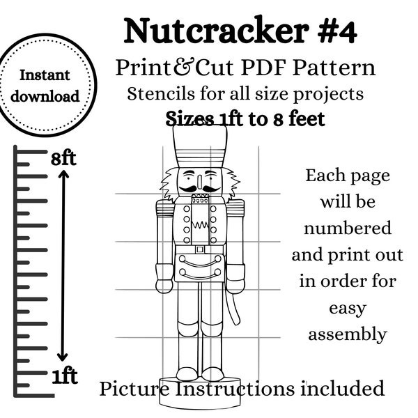 Giant Nutcracker - Etsy