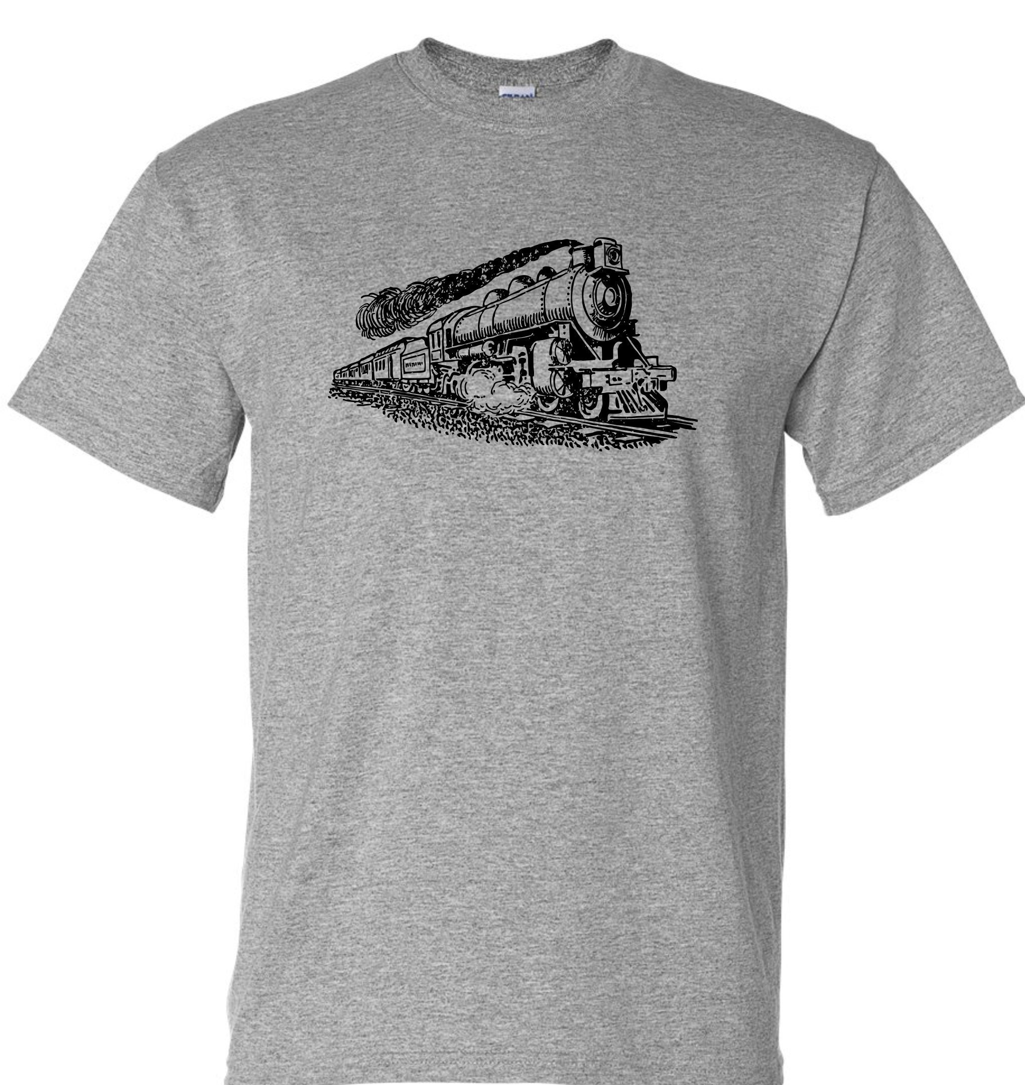 Train Enthusiast, Train T Shirt, Train Tee, Train Lovers, Locomotives ...