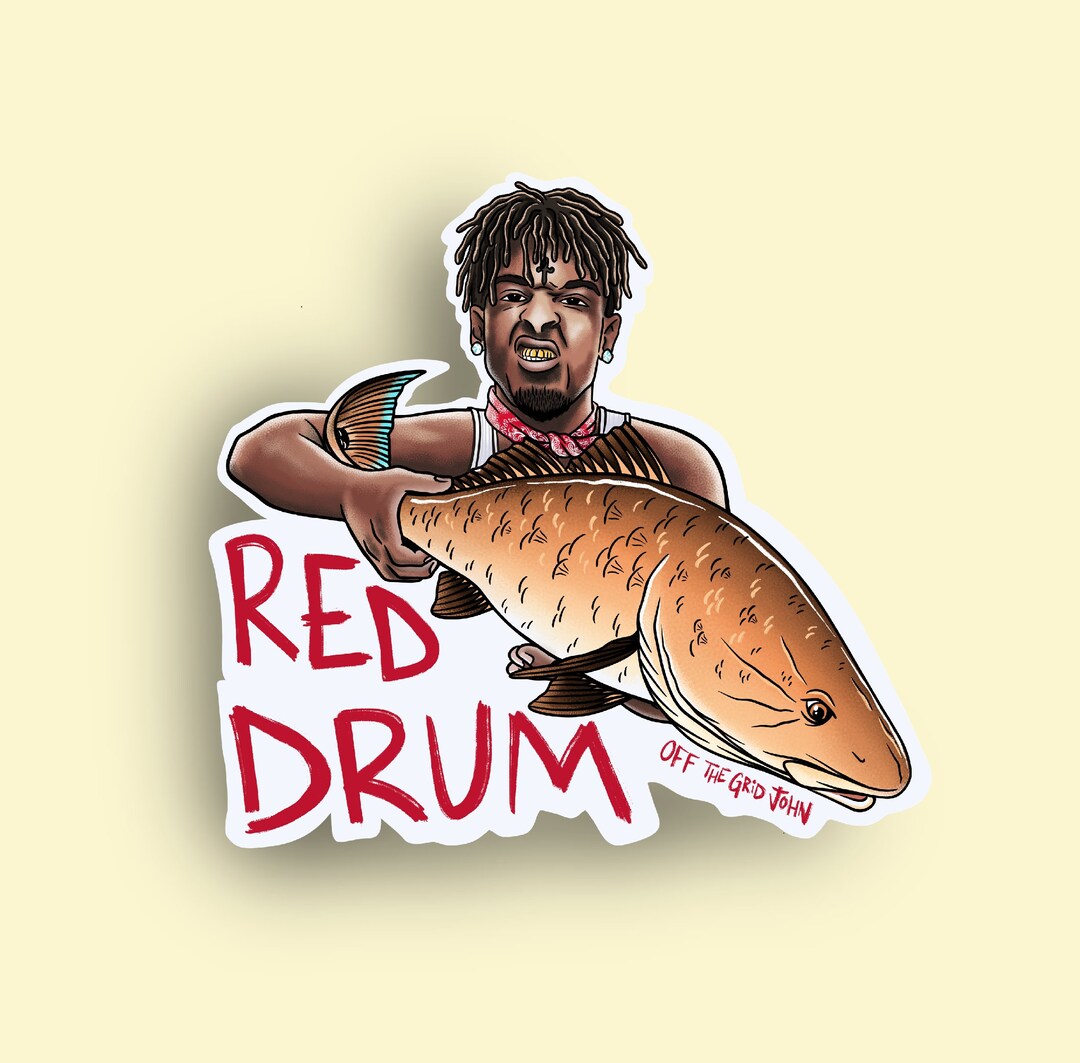 Off the Grid John Redfish Redrum Red Drum 21 Savage Fishing Fly Fishing ...