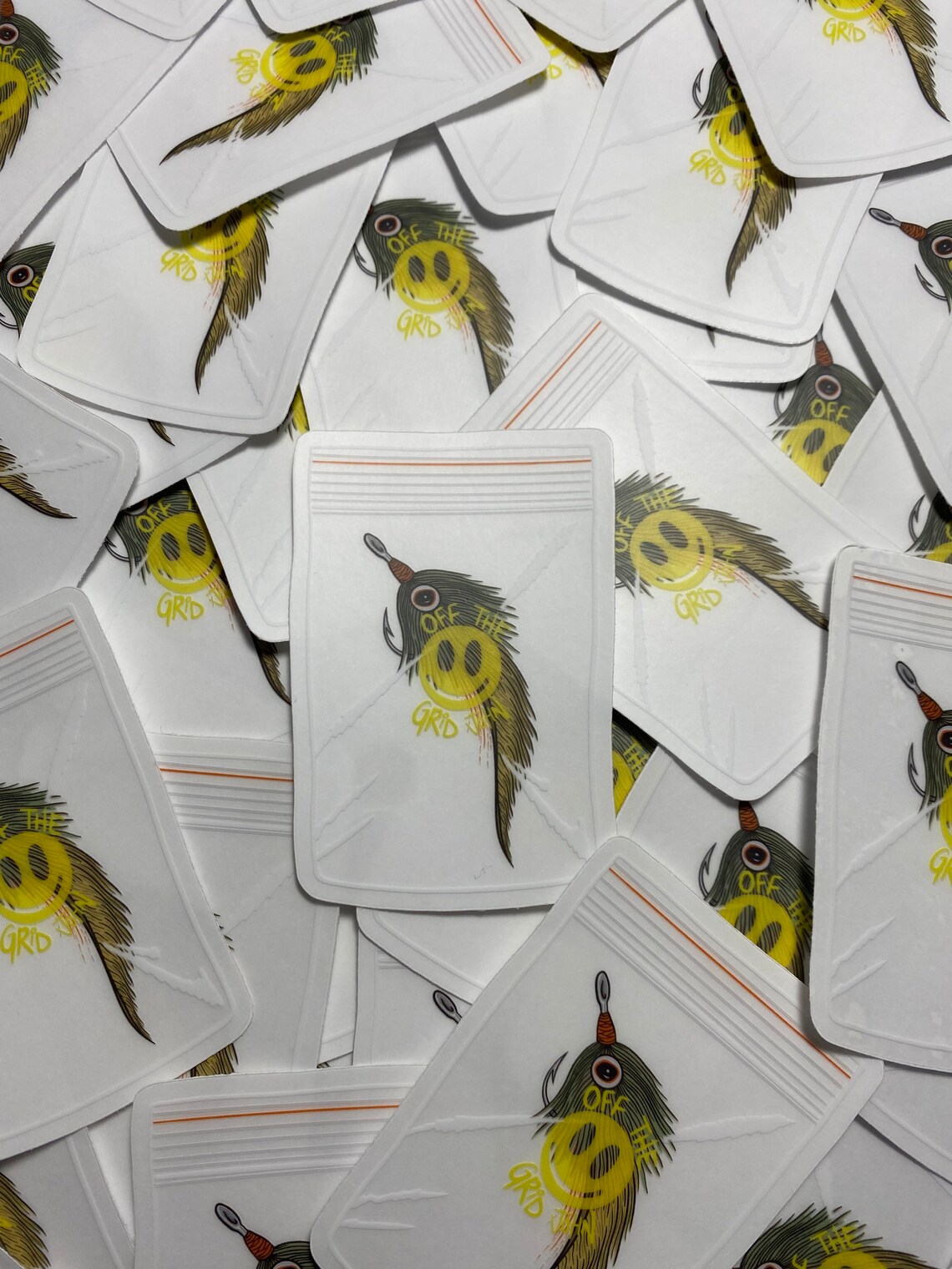 Fly Fishing Sticker Fishing Decal OFF the GRID JOHN - Etsy