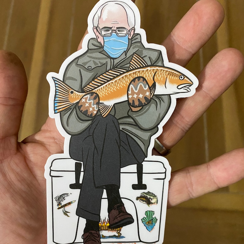 Fly Fishing Sticker - Etsy