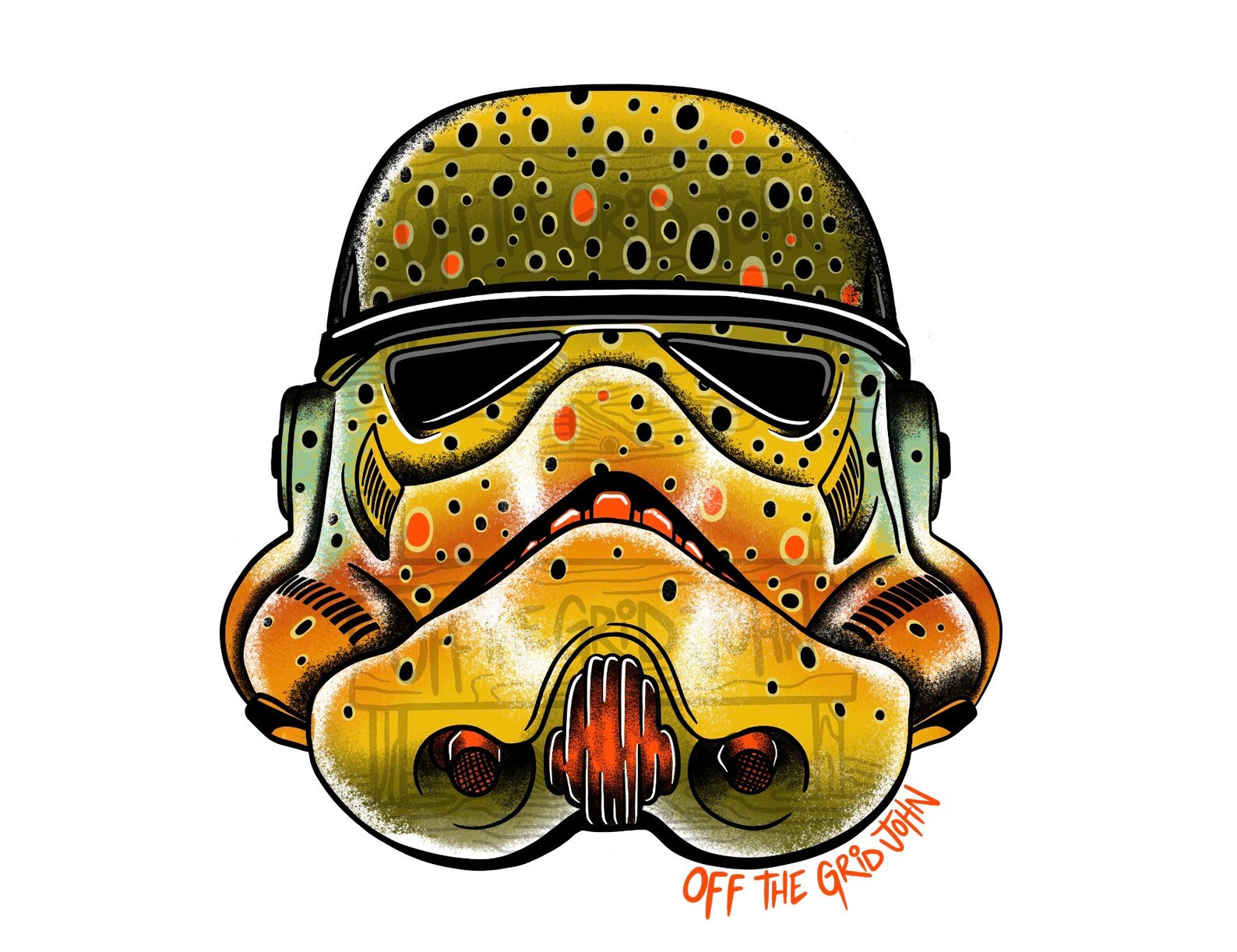Stormtrooper Star Wars Trout Fishing Sticker Gifts for - Etsy