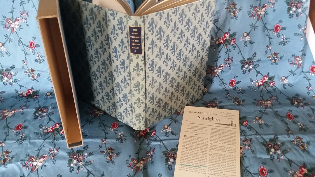 Heritage Press Illustrated "the Autobiography of Benvenuto Cellini" W ...