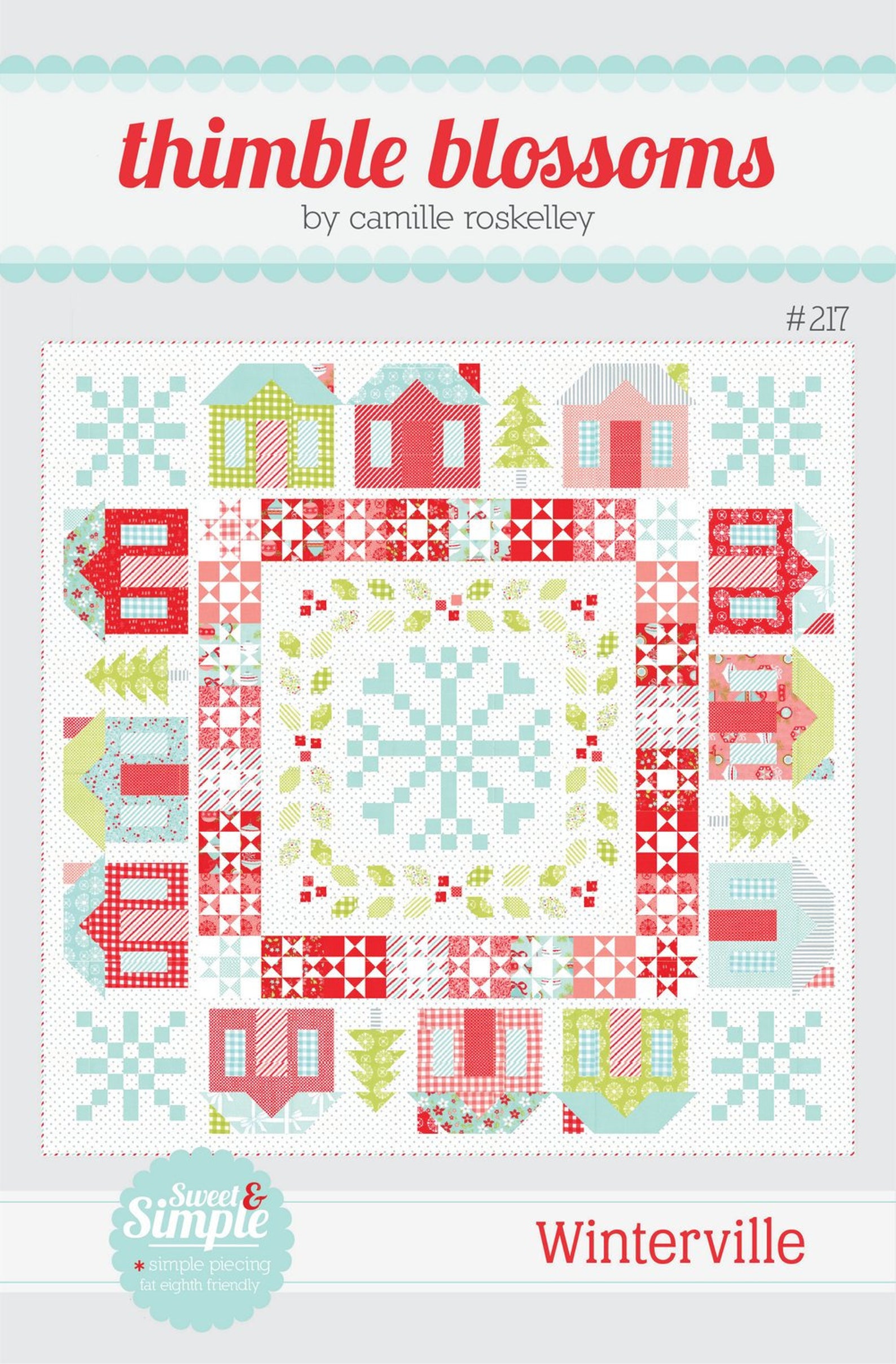Winterville Quilt Pattern From Thimble Blossoms by Camille - Etsy