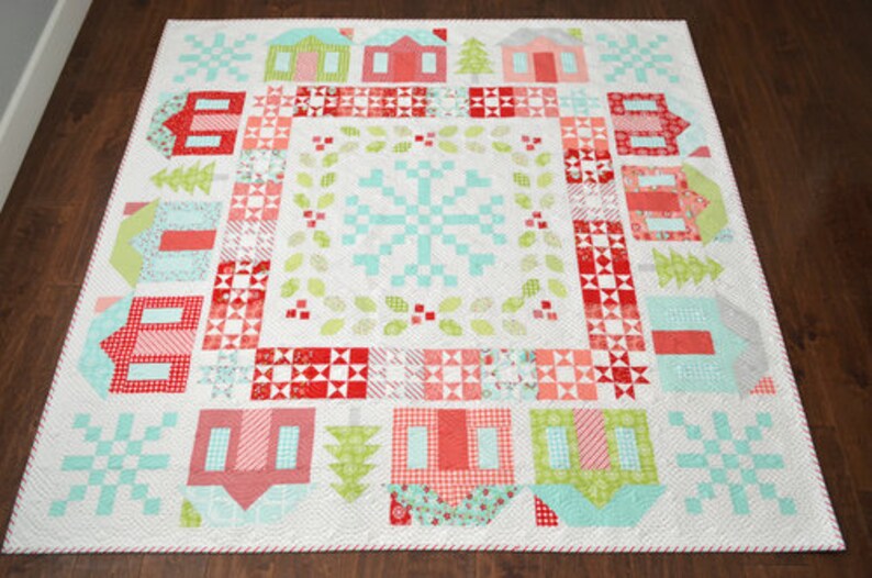 Winterville Quilt Pattern From Thimble Blossoms by Camille | Etsy