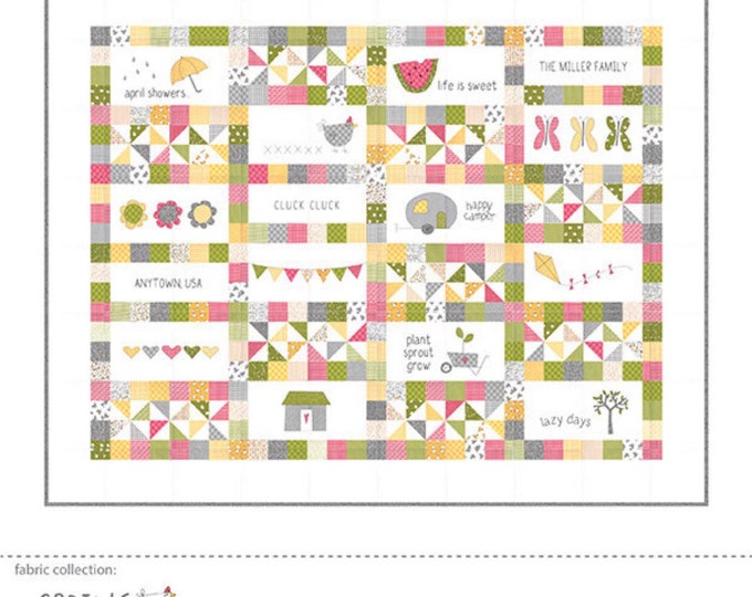 Hello Spring Quilt Pattern by Sweetwater - Etsy