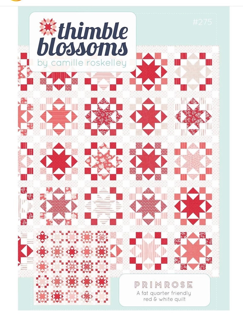 Primrose Quilt Pattern From Thimble Blossoms by Camille - Etsy