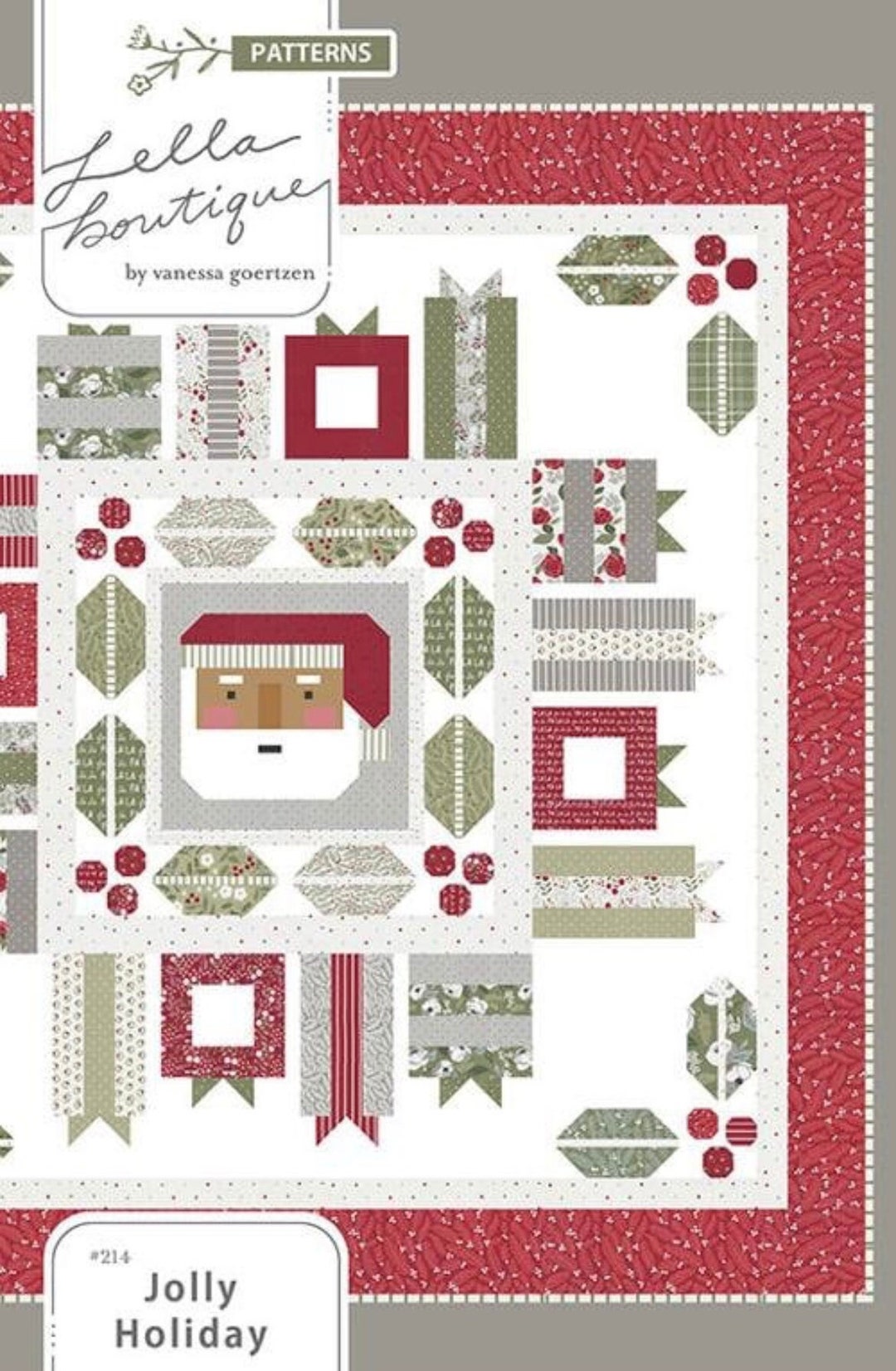 Jolly Holiday by Vanessa Goertzen for Lella Boutique Quilt Pattern - Etsy