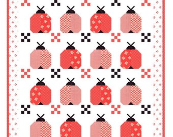 Ladybug Quilt | Etsy