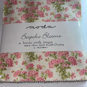 Bespoke Blooms by Brenda Riddle Designs for Moda Fabrics Charm Pack ...