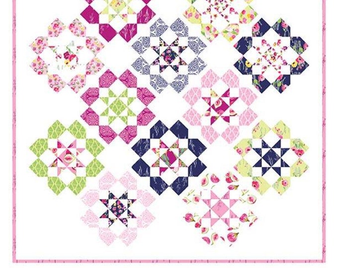 Dozen Roses Quilt Pattern by Keera Job for Riley Blake Designs - Etsy
