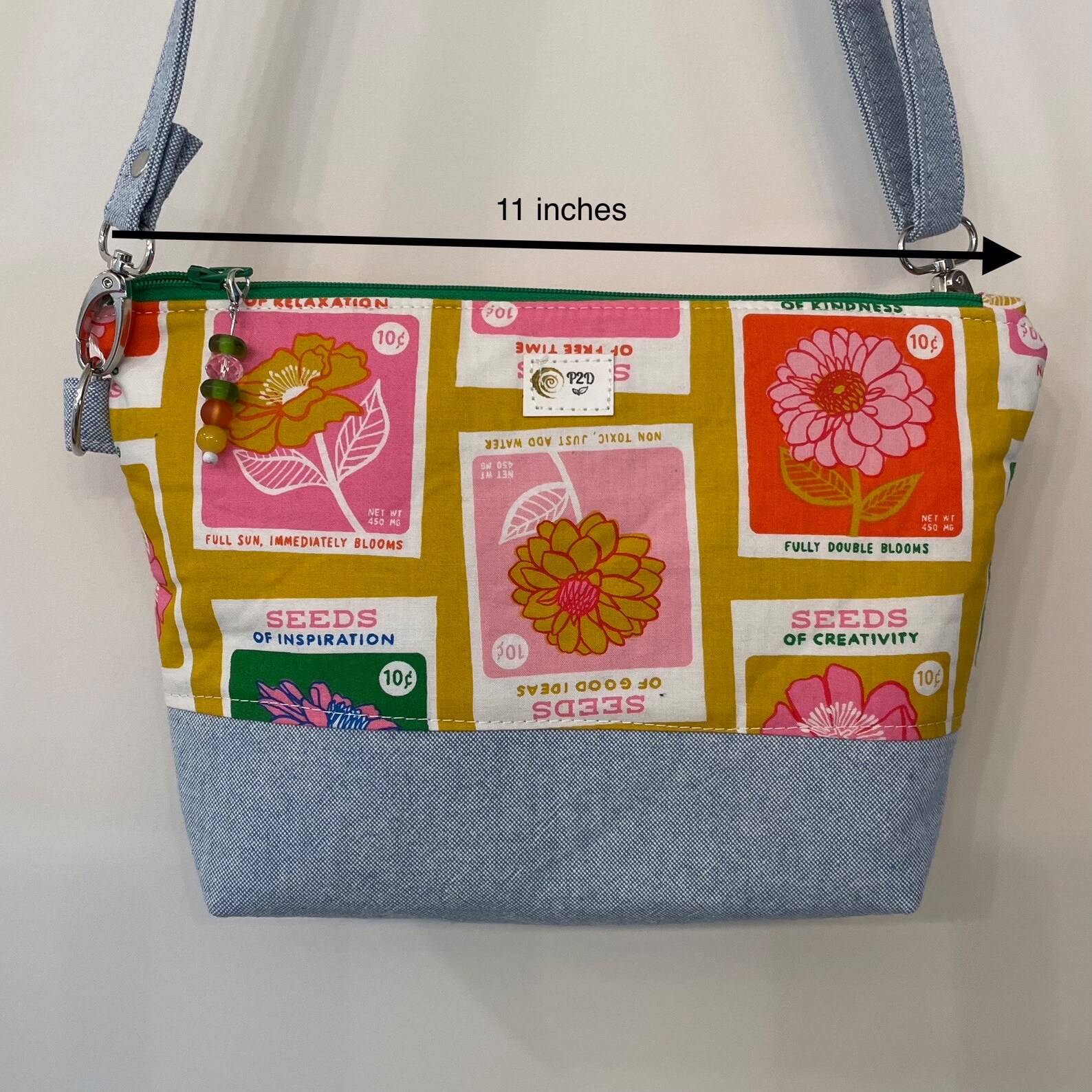 Bright Spring/summer Crossbody Bag. Perfect Graduation, Birthday, or ...