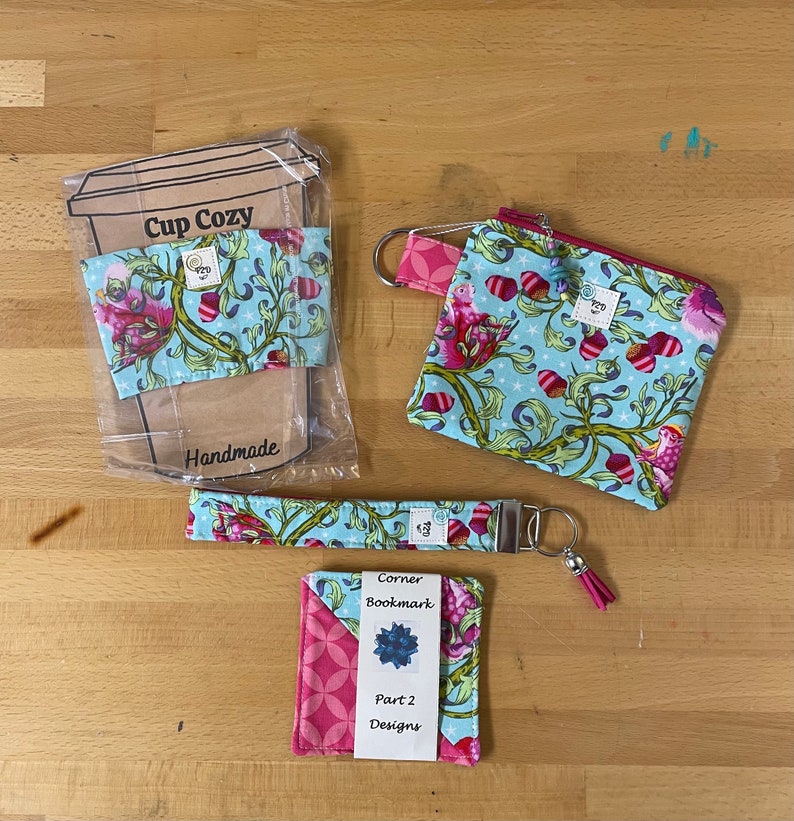 Reversible Fabric Cup Cozy, Continuous Fabric Cup Sleeve, Coffee Lover ...