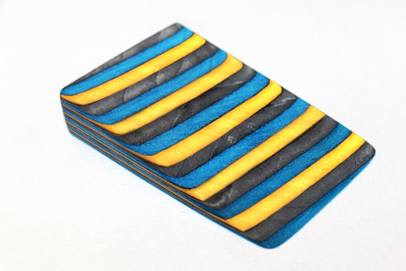 Aqua Fire Spectraply Turning Blanks 1.5" X 1.5" Choose Length SP-15 - Etsy