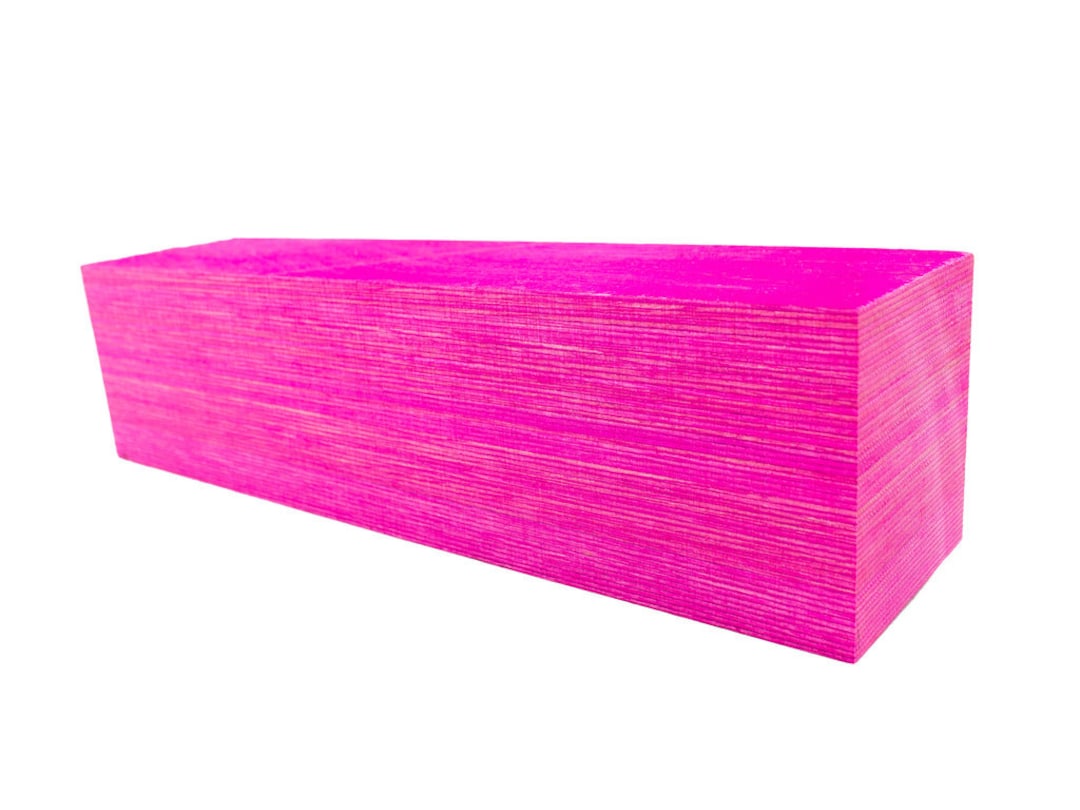 Hot Pink Spectraply Turning Blanks 1.5" X 1.5" Choose Length SP-17 - Etsy