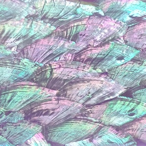 Dark Purple Abalone Shell Adhesive Veneer Sheet mother of Pearl Shell 9 ...