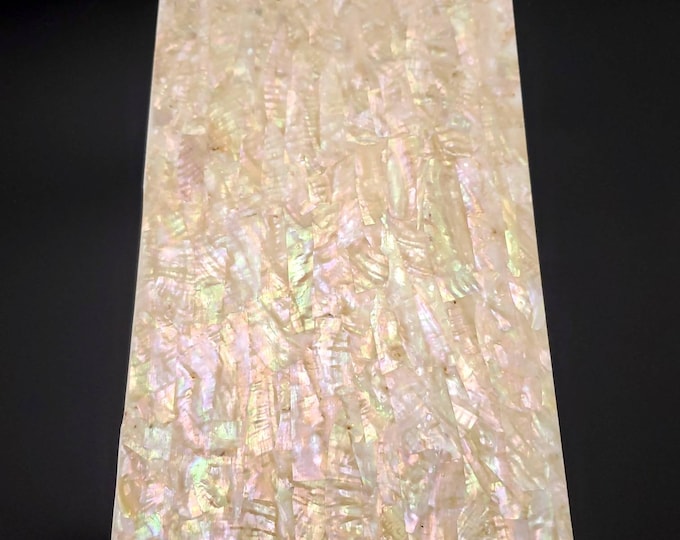 Abalone Adhesive Veneer Sheet (mother of Pearl Shell) 9.5 X 5.5 Inches ...