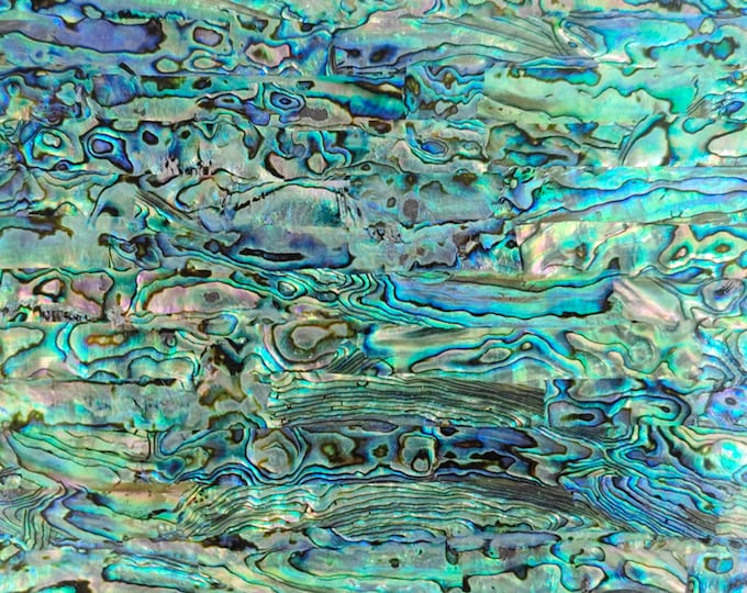 Abalone Adhesive Veneer Sheet mother of Pearl Shell 9.5 X 5.5 Inches ...