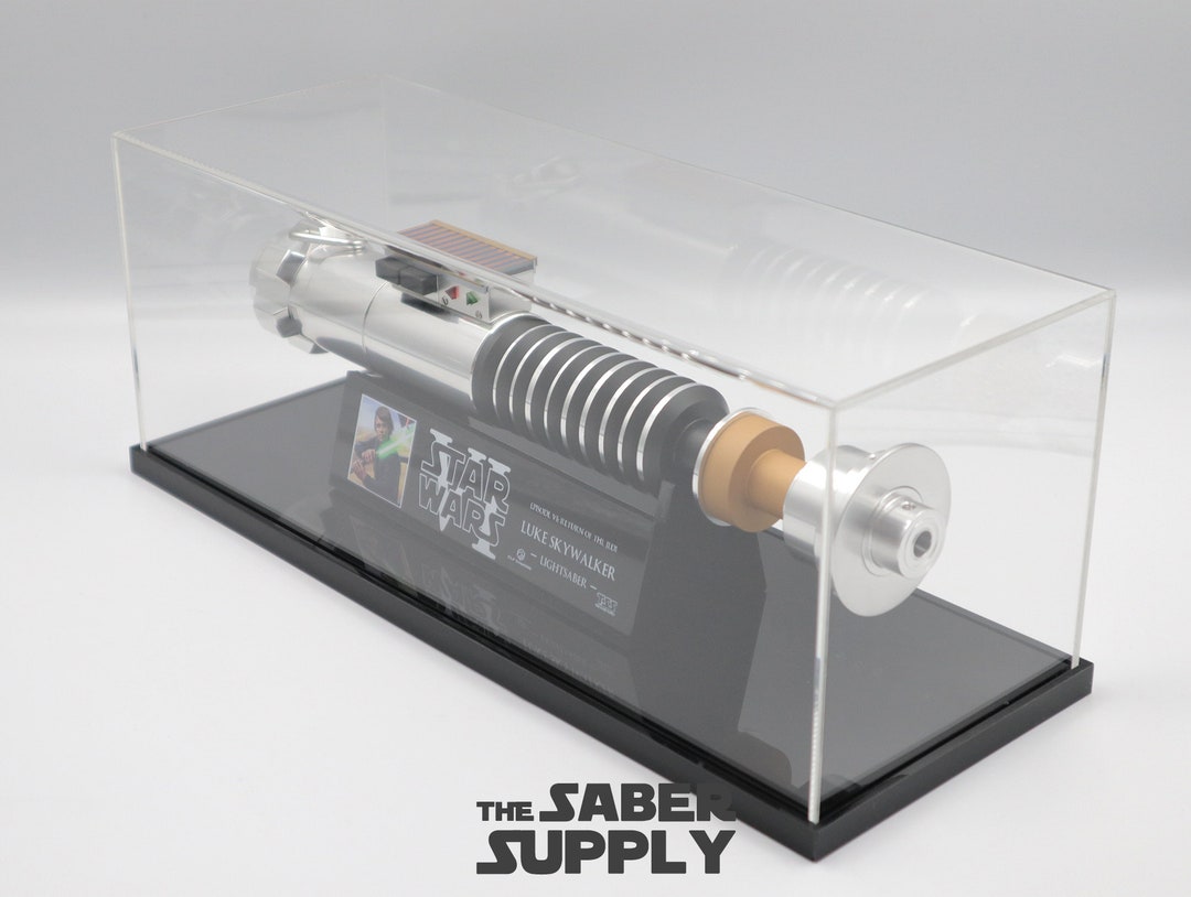 Low-profile Acrylic Display Case for Single Tier Lightsaber Stand - Etsy