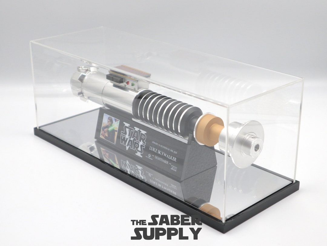 Low-profile Acrylic Display Case With Mirrored Base for Single Tier ...