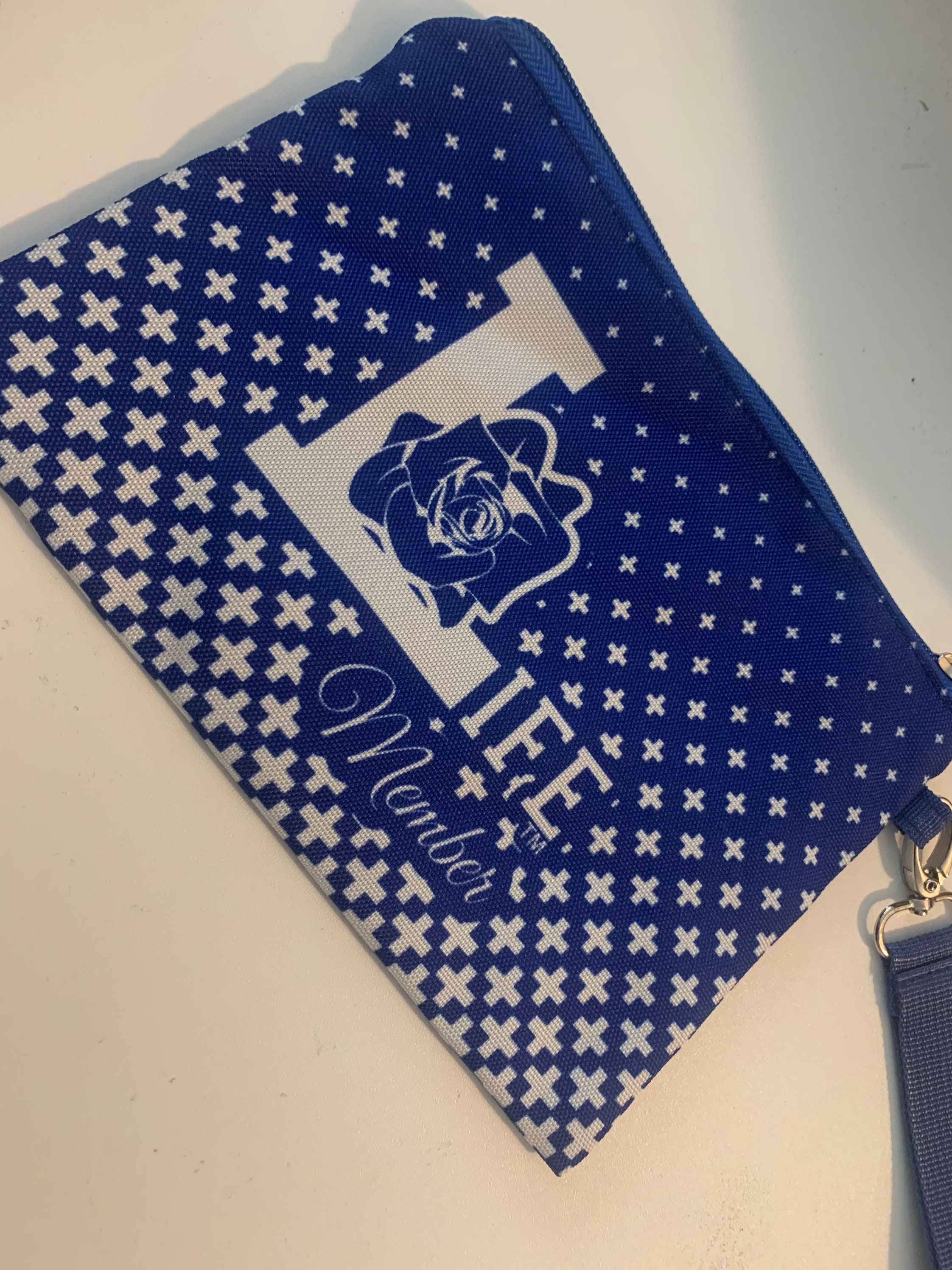 Zeta Phi Beta Life Member Wristlet