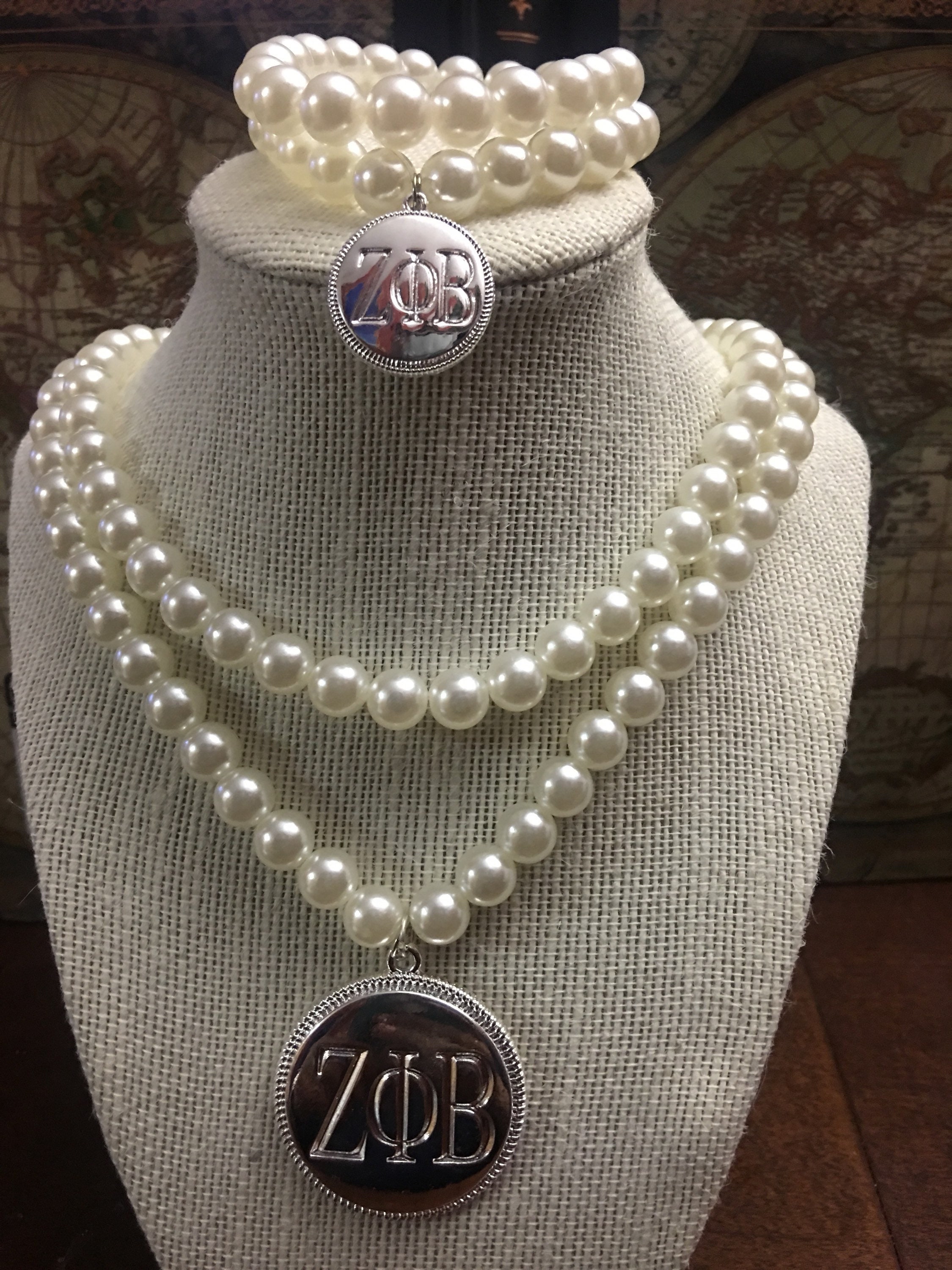 Perfect Pearls for the Ladies of Zeta Phi Beta Sorority, Incorporated.