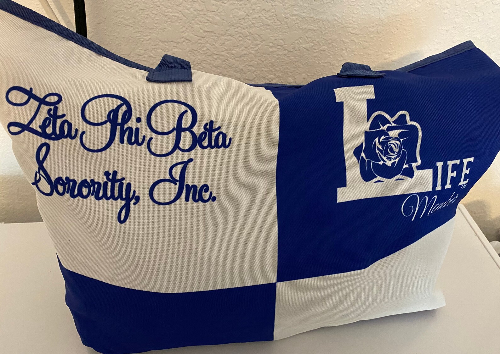 Zeta Phi Beta Life Member Tote | Etsy