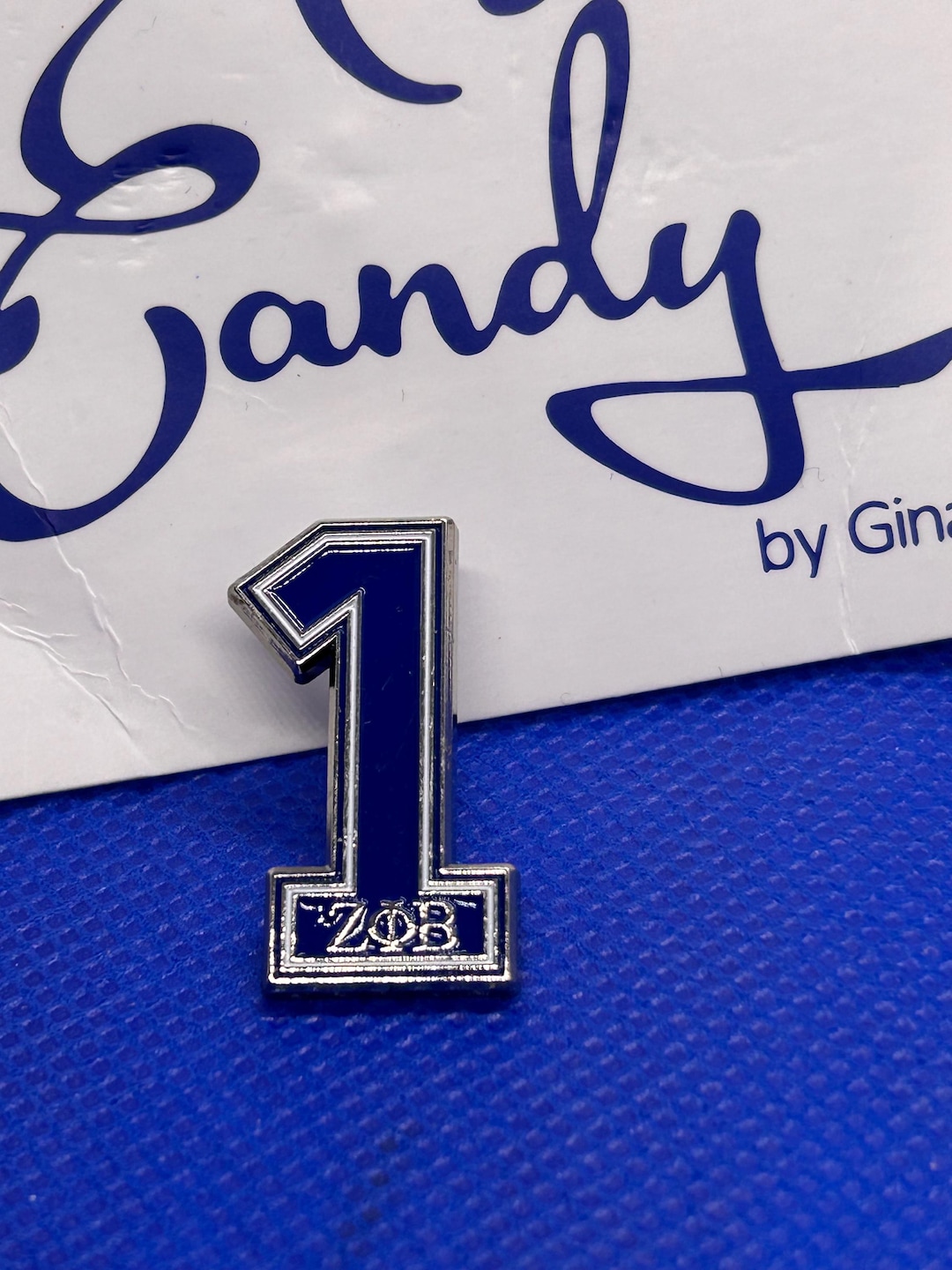 Zeta Phi Beta Number Pin - Etsy