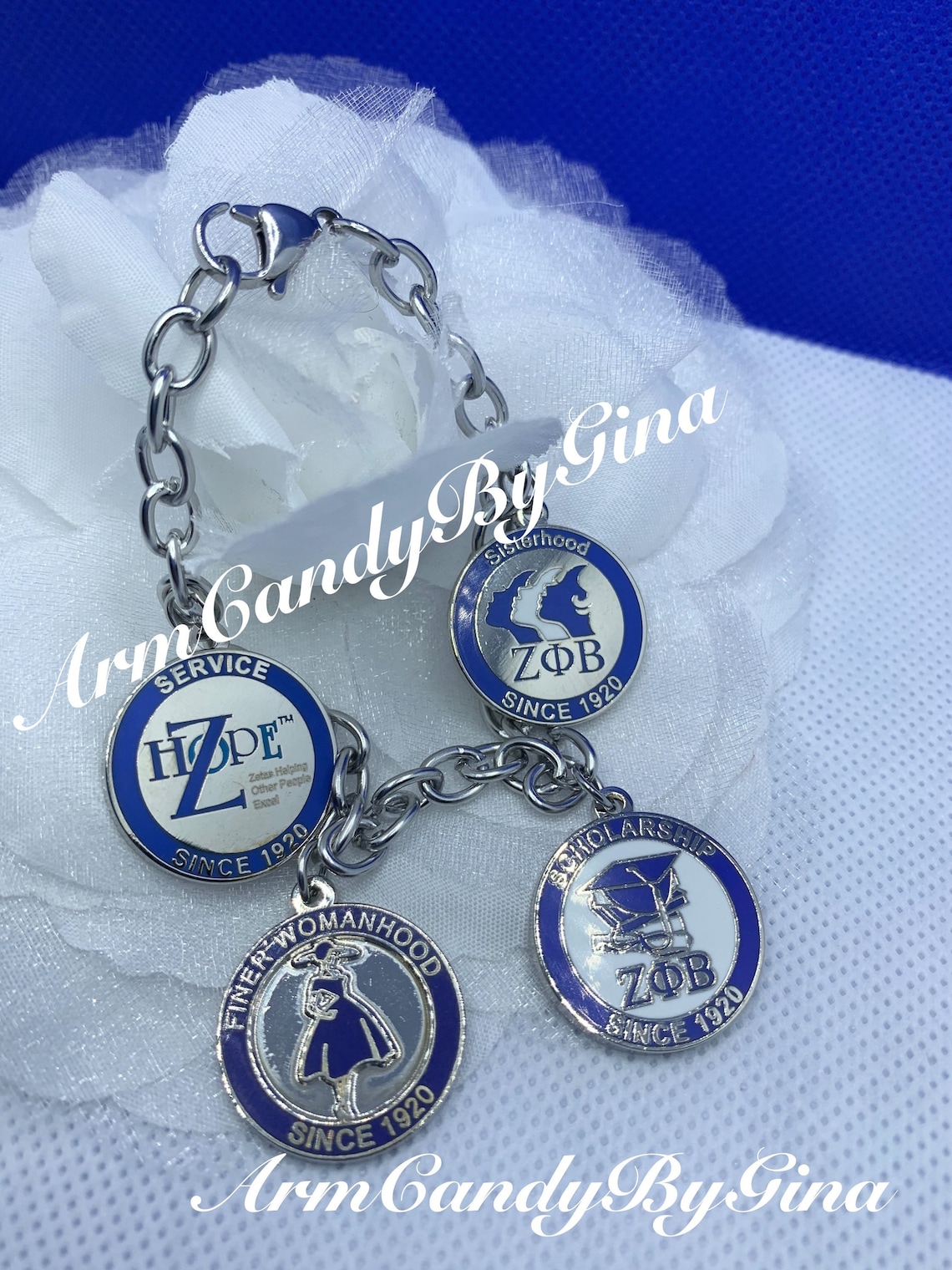 Zeta Phi Beta Principles Charm - Etsy
