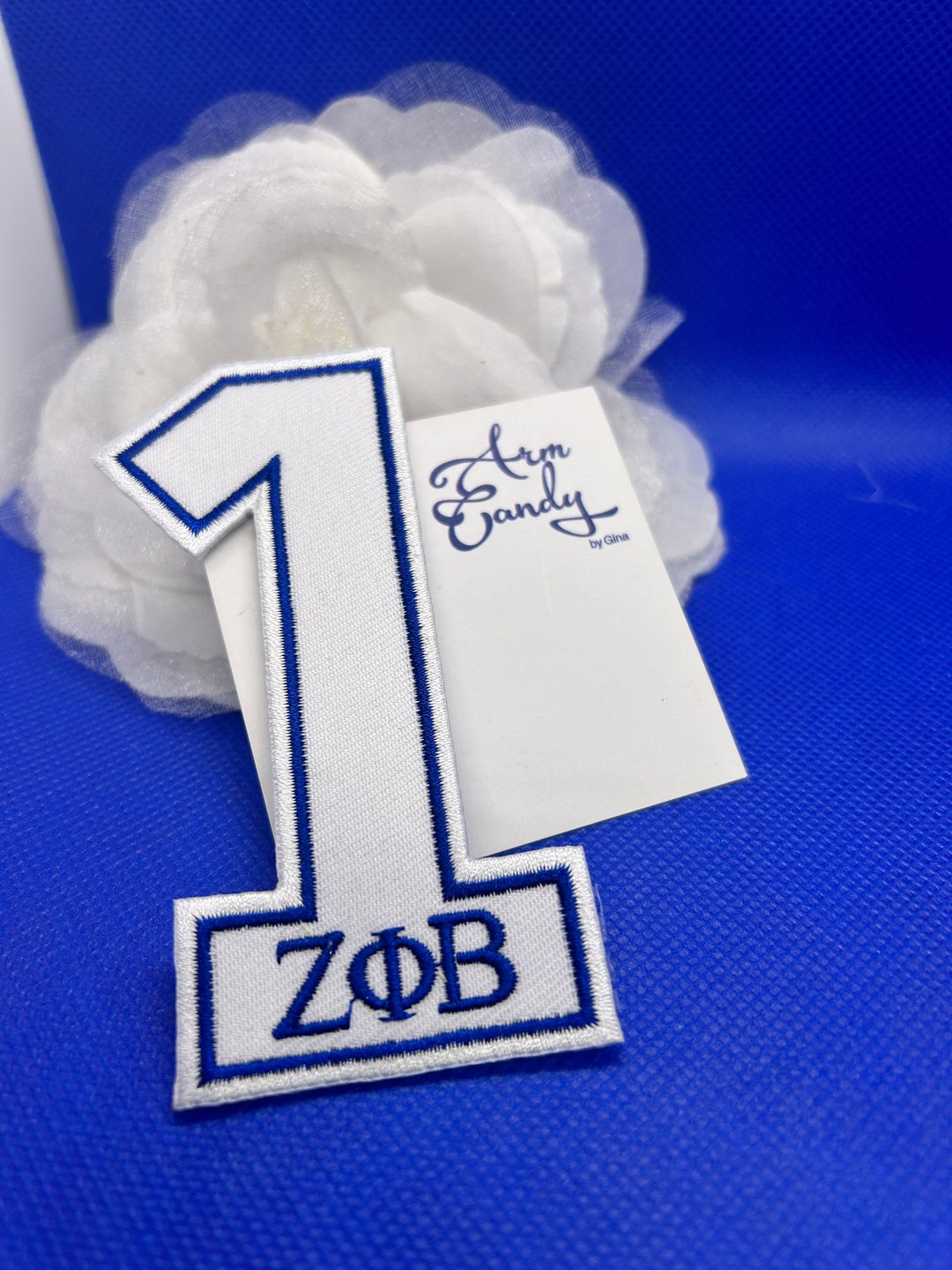 Zeta Phi Beta Number Patch - Etsy