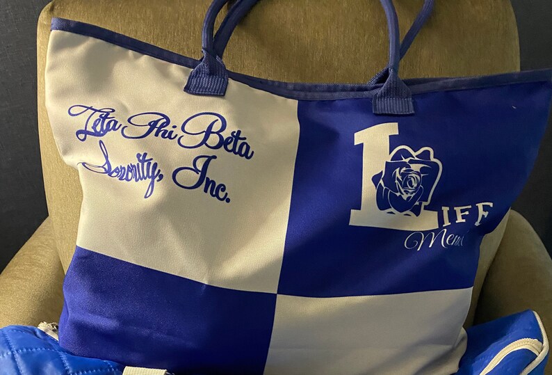 Zeta Phi Beta Life Member Tote | Etsy