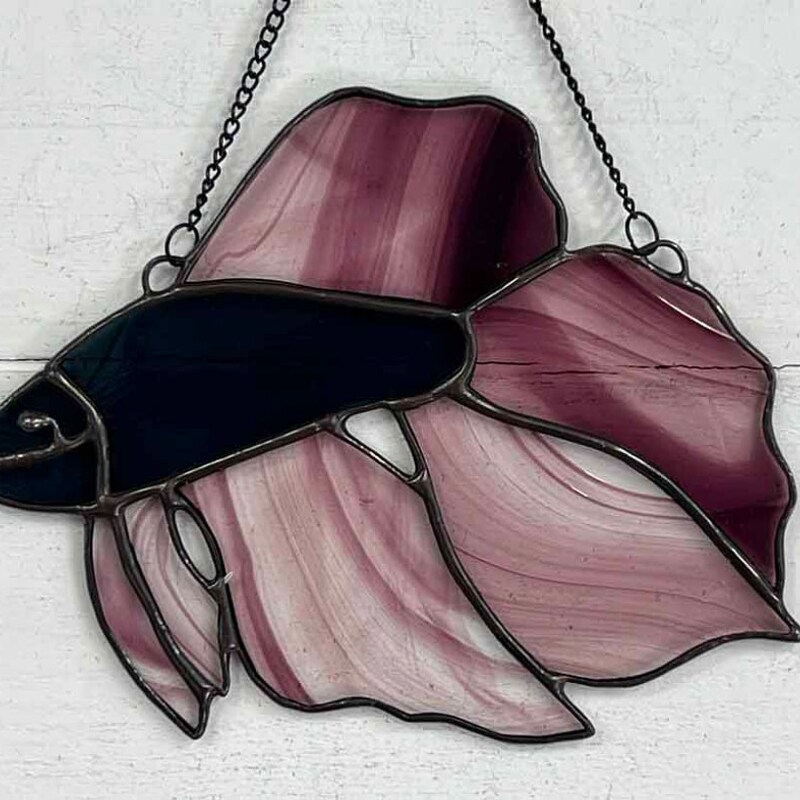 Stained Glass Koi Fish - Etsy