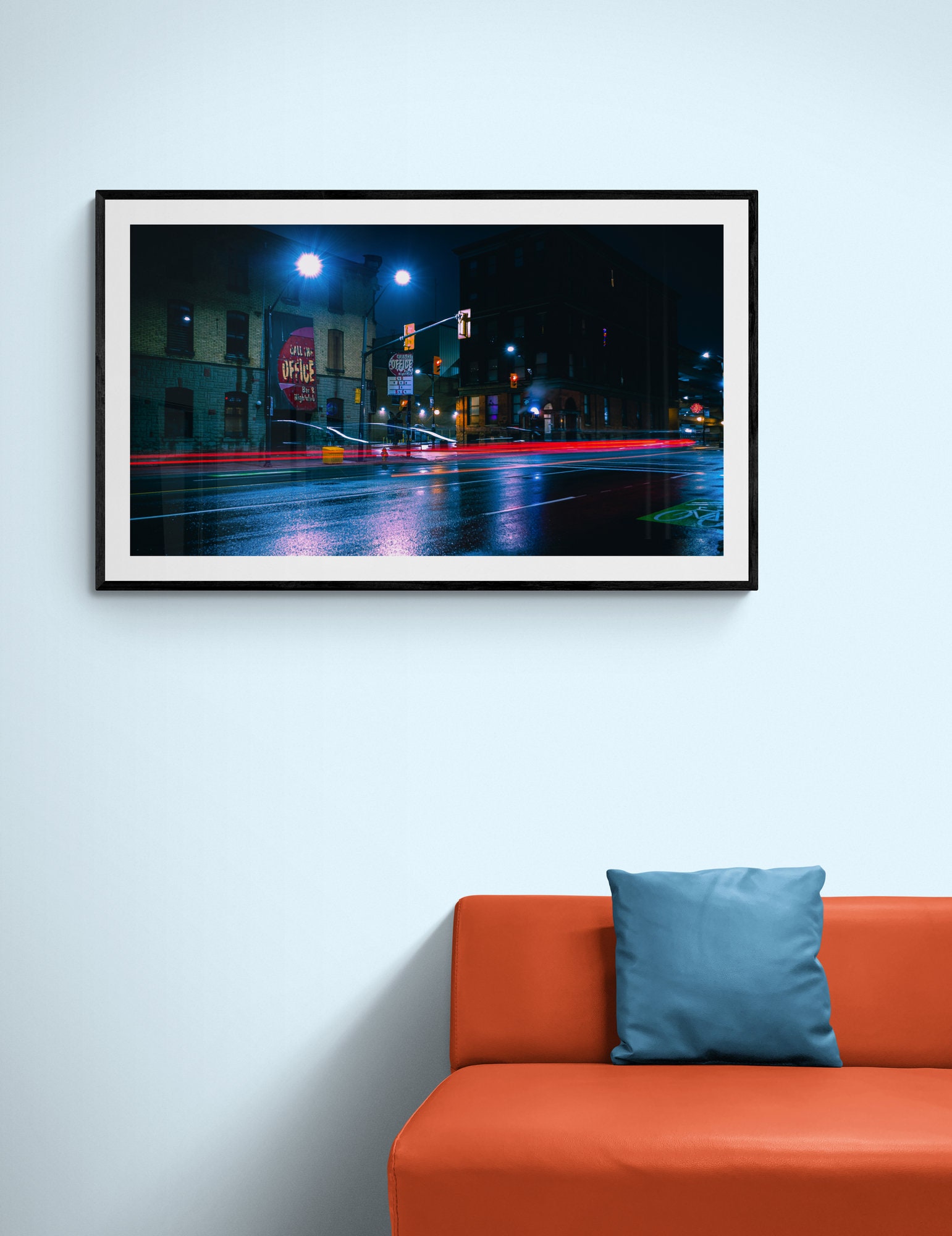 Call the Office Night Photo London Ontario Print London - Etsy