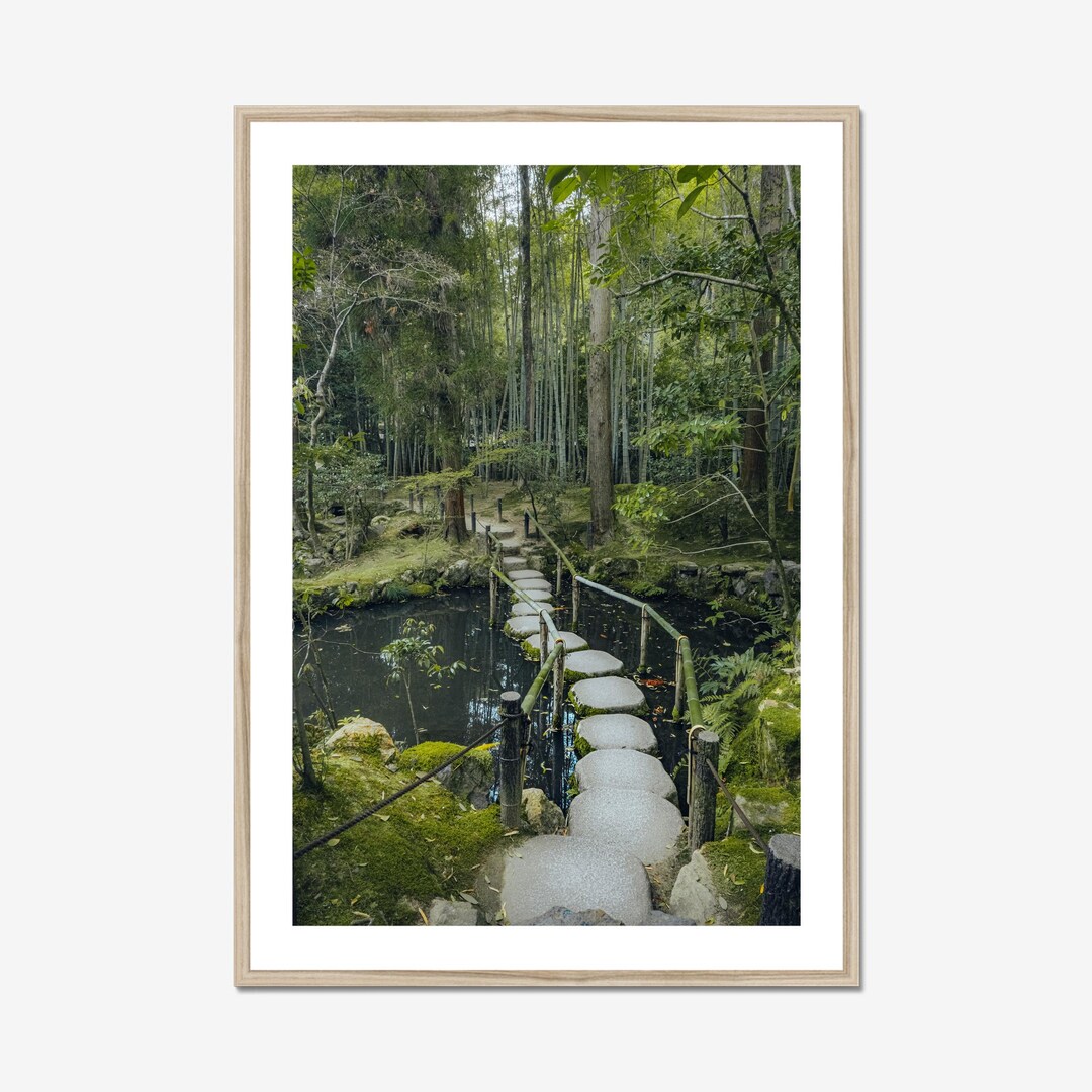 Kyoto Japan Forest Path Photo Print, Tenju-an Nanzen-ji, Zen Nature ...
