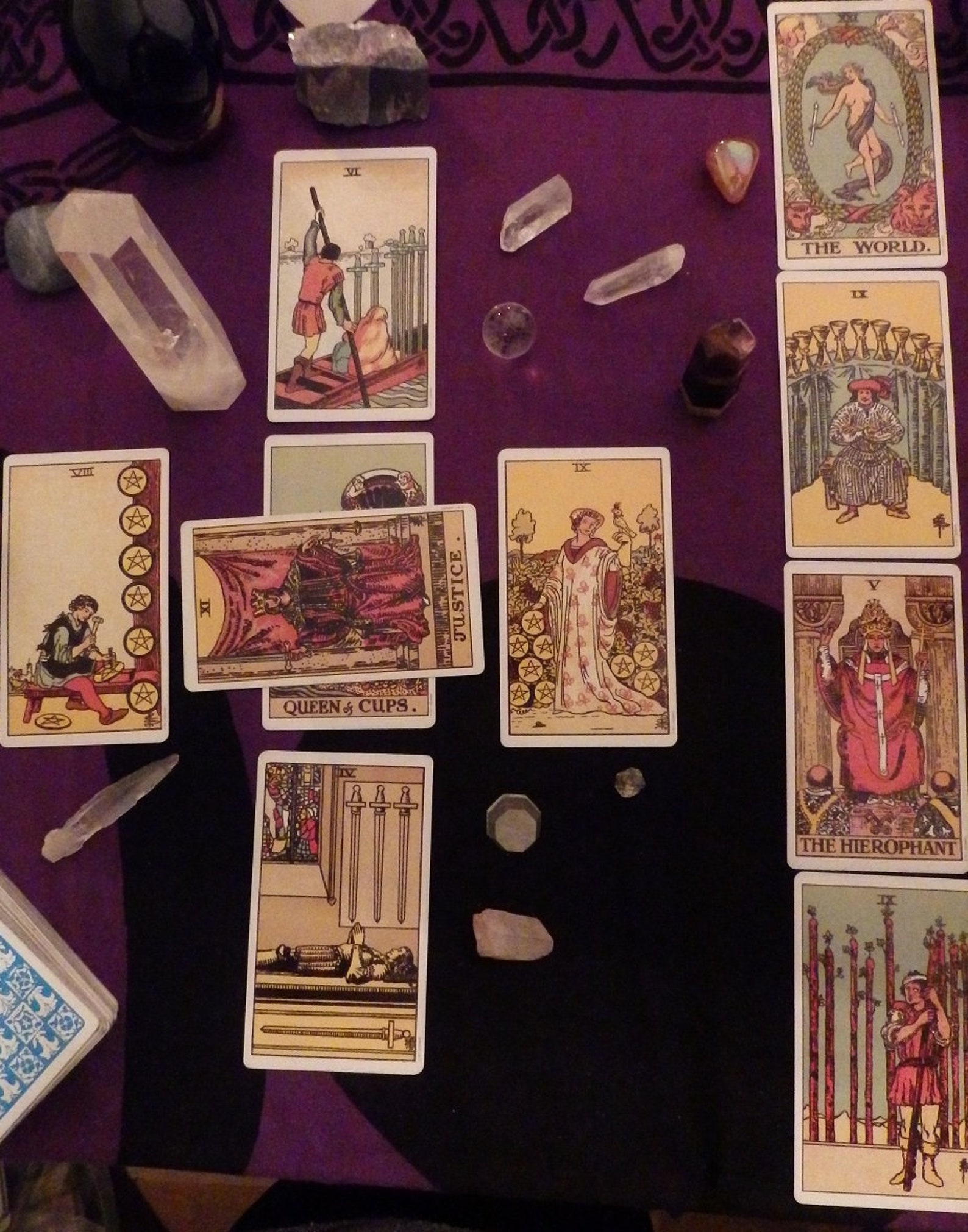 10 Card Celtic Cross Reading Detailed Spiritually Inspired - Etsy