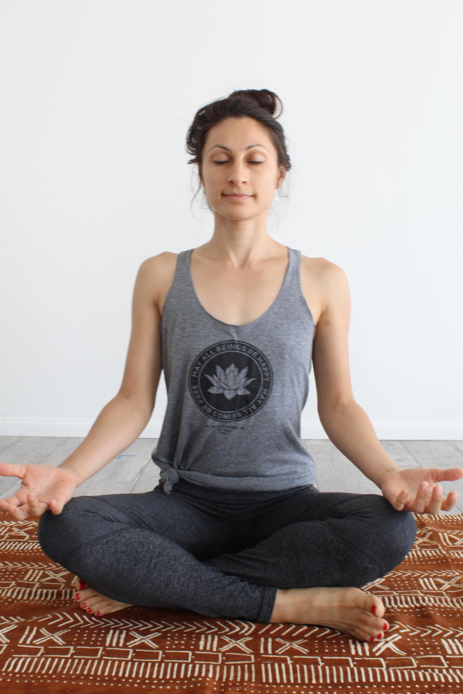 May All Beings Be Happy-may All Beings Be Free Racerback Lotus - Etsy