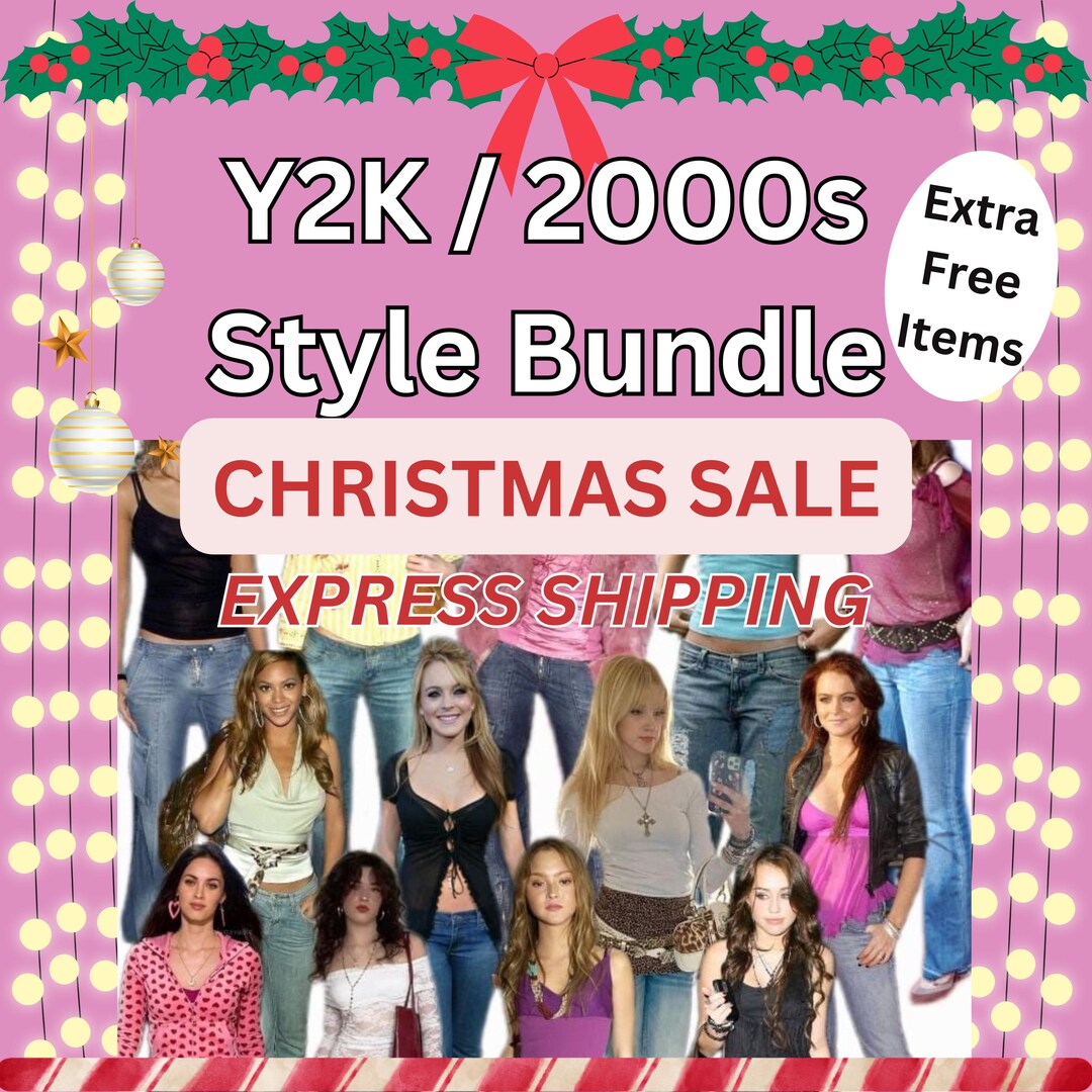 2000er Jahre Style Bundle, 2000er Mystery Box, y2k ästhetischer ...