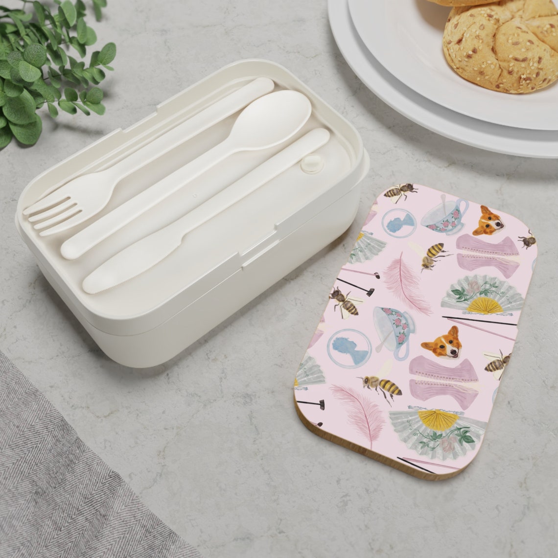 Bridgerton Bento Lunch Box Bridgerton Netflix Printed Lunch Box ...