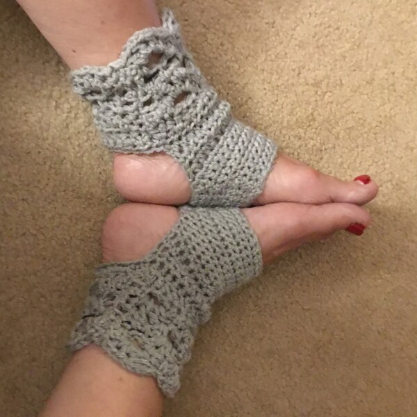 Crochet Yoga Socks - Etsy