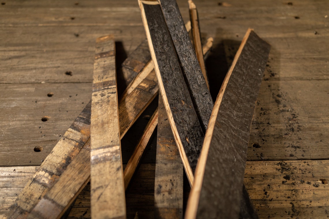 Bourbon / Whiskey Barrel Stave Choose your size | Etsy