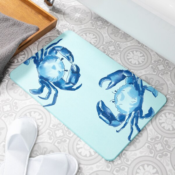 Crab Bath Mat - Etsy