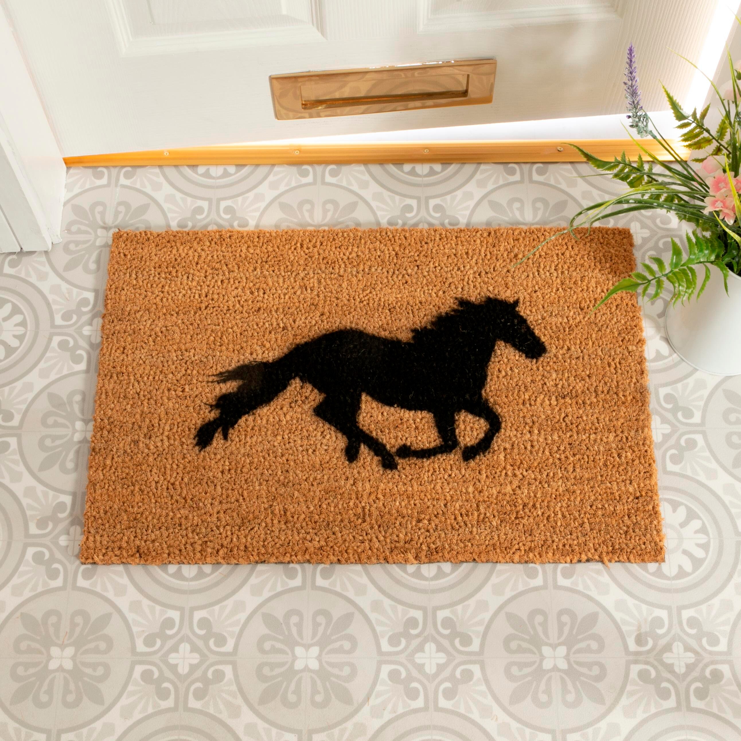 Welcome Mat Horse - Etsy