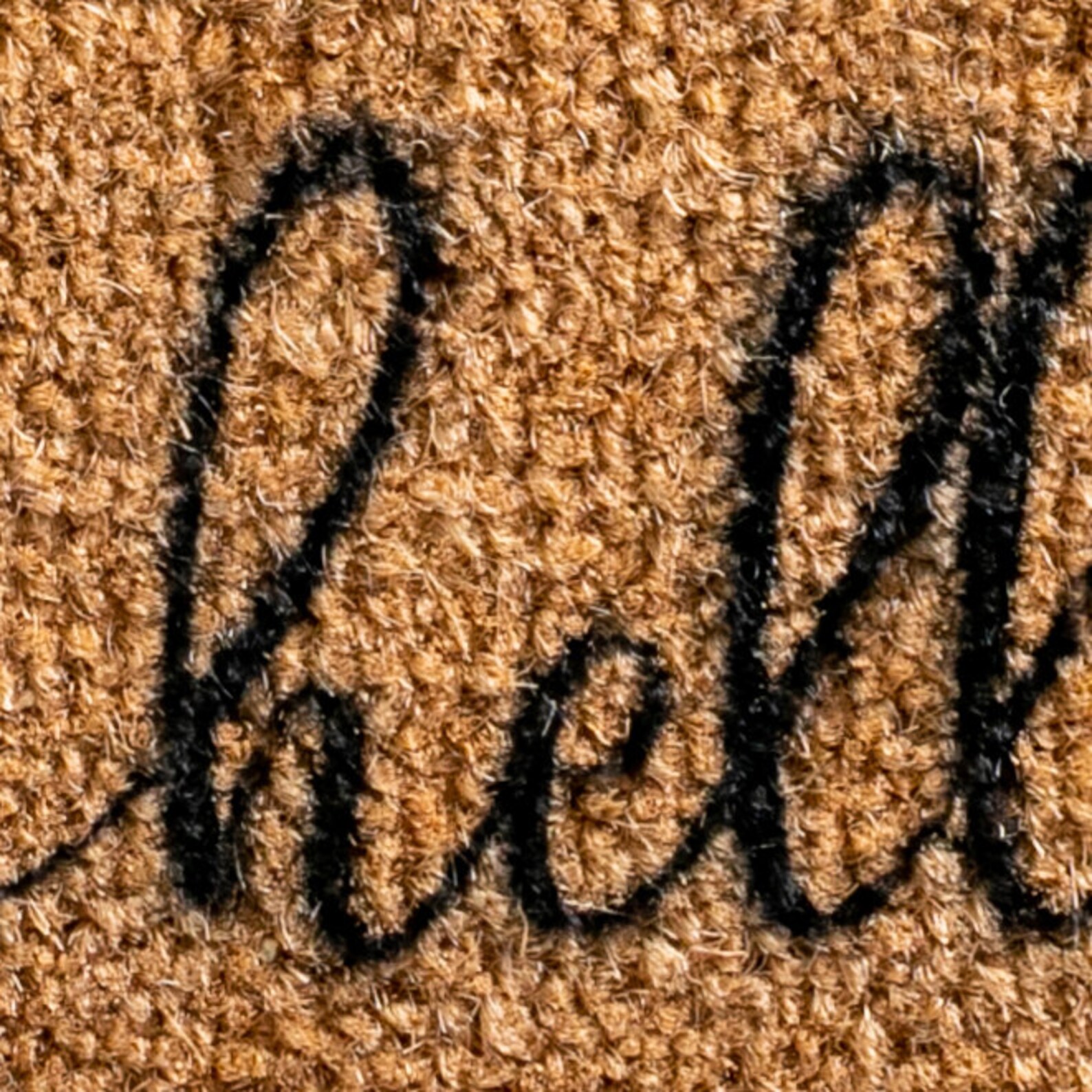 Hello Love Heart Scribble Coir Doormat - Etsy