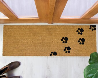 Paw Print Door Mat | Etsy