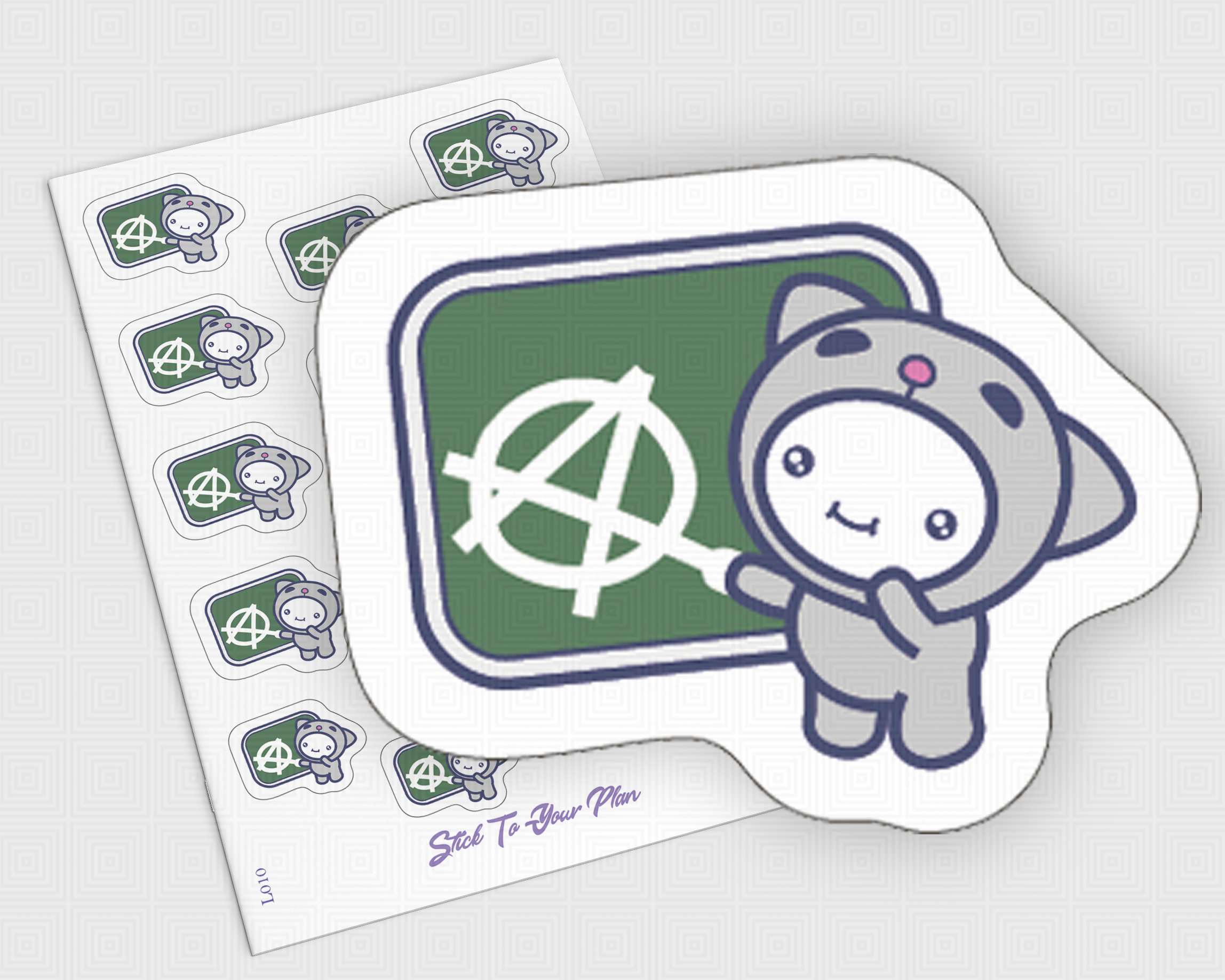 Keine Schule Sticker, lustige Sticker, Kawaii Sticker, Charakter ...