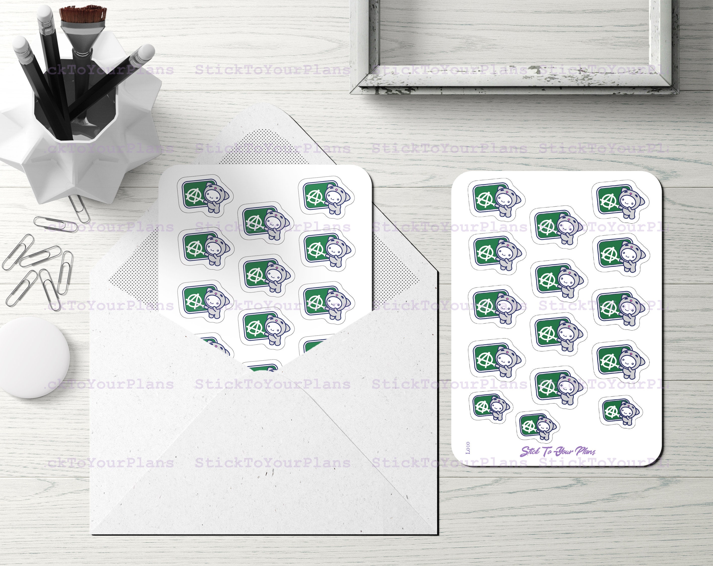 Keine Schule Sticker, lustige Sticker, Kawaii Sticker, Charakter ...