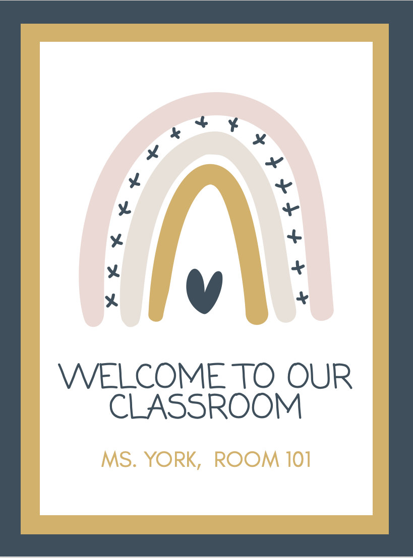 Canva Classroom Welcome Bundle - Etsy