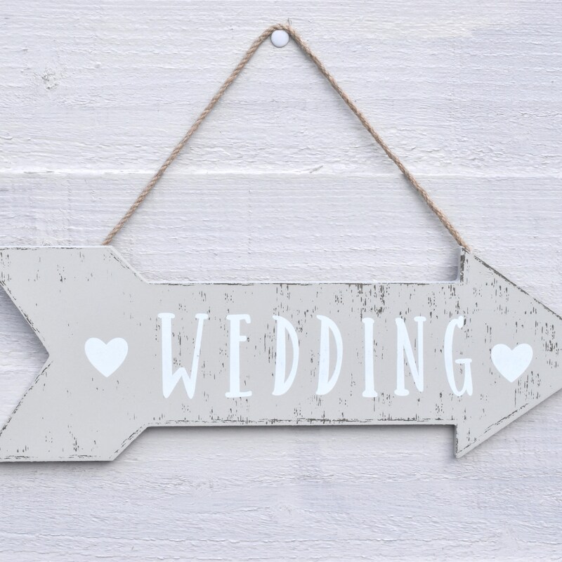 Arrow Wedding Signs - Etsy