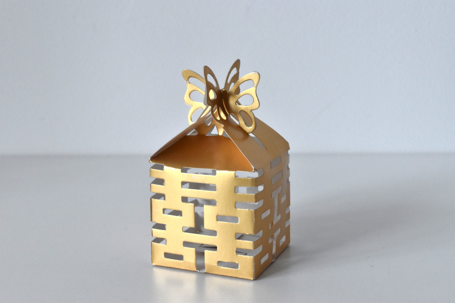 4 Sided Double Happiness Chinese Wedding Favour Box With | Etsy